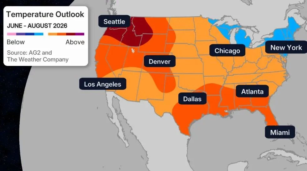 2026 Summer Weather Outlook For New York State