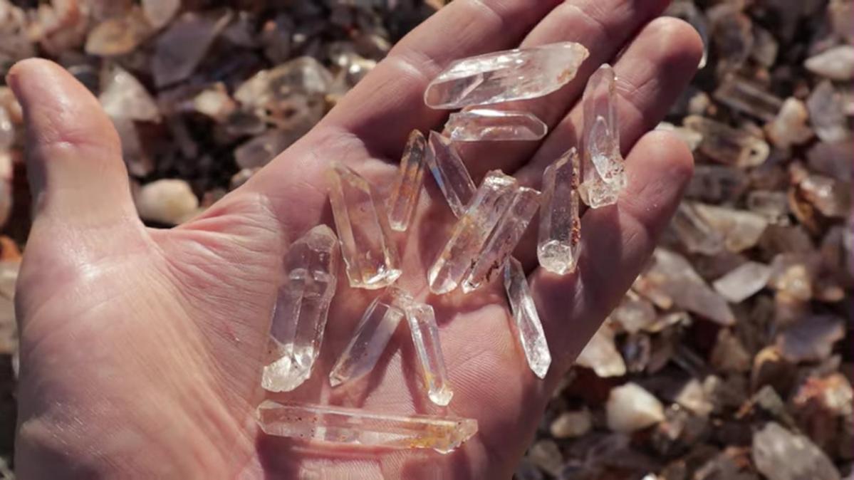 Dig at World's Largest Quartz Crystal Mining Co. in Arkansas