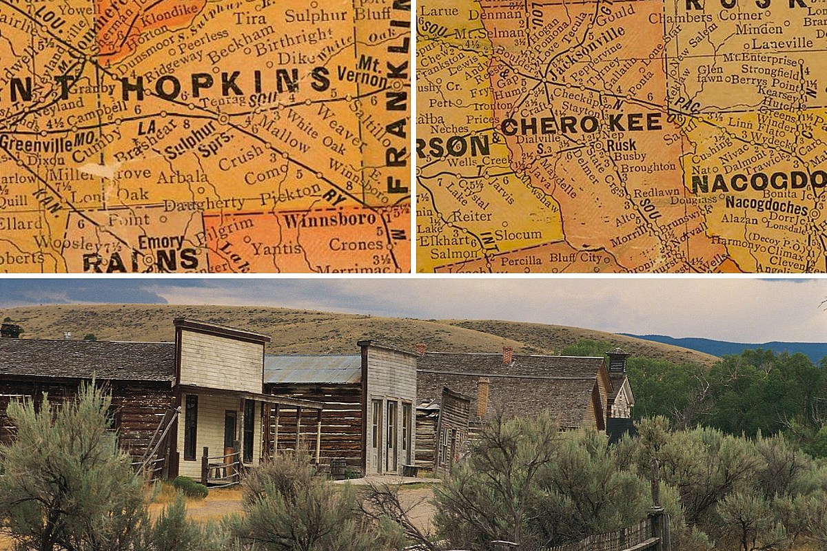 These 66 East Texas Towns Are Now Considered 'Ghost Towns'