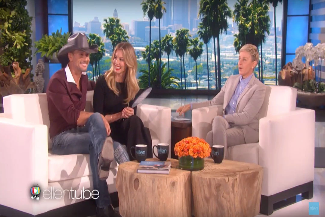 Tim McGraw and Faith Hill Play 'Never Have I Ever' on Ellen