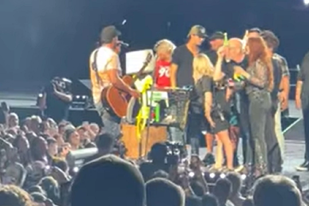 Of Course Luke Bryan's Family Pranked Him for His 45th Birthday!