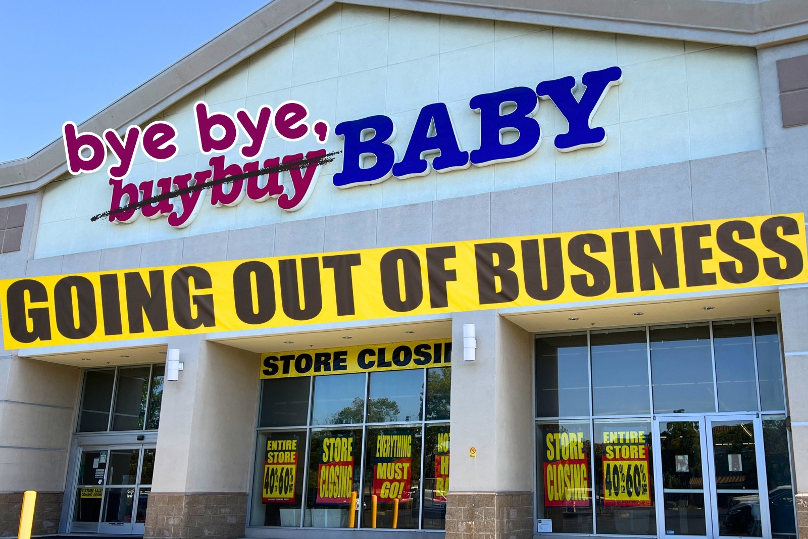 Oops! 1 Year After Relaunching, Buy Buy Baby Closing All Stores | DRGNews
