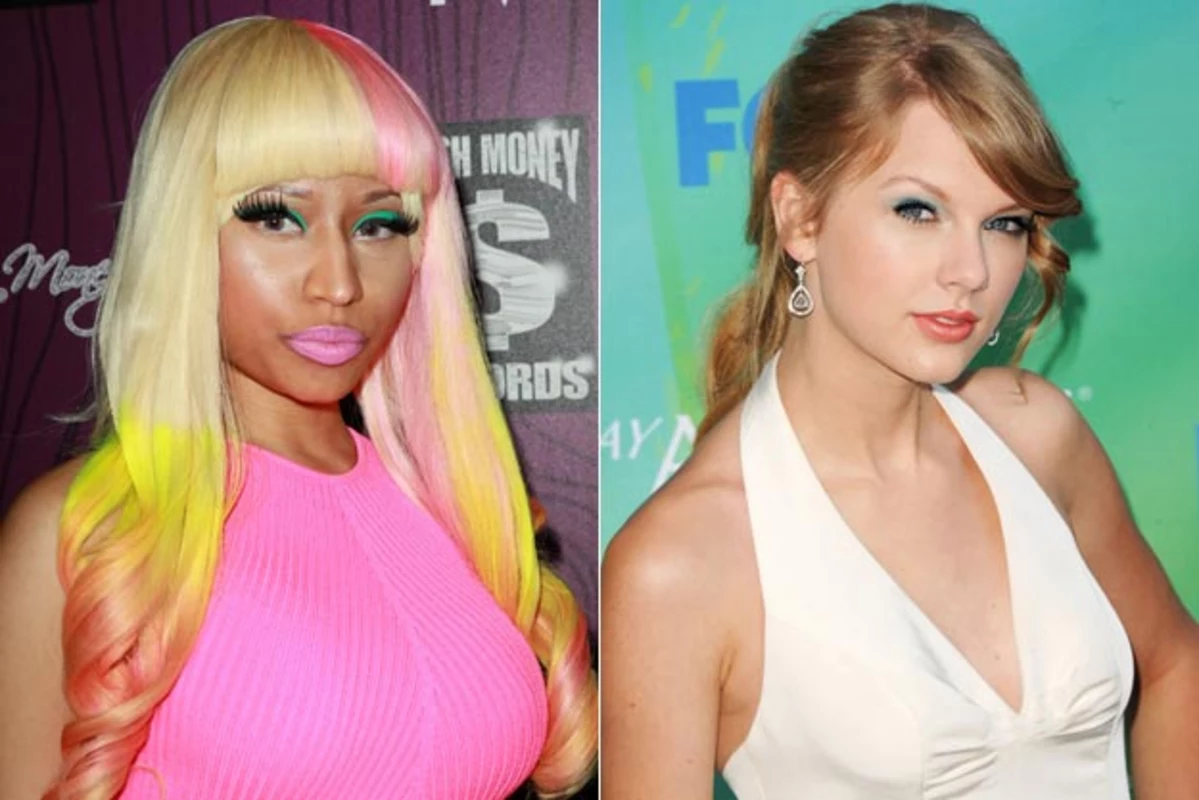 Nicki Minaj and Taylor Swift Perform ‘Super Bass’ in Los Angeles Nicki Minaj and Taylor Swift Perform ‘Super Bass’ in Los Angeles