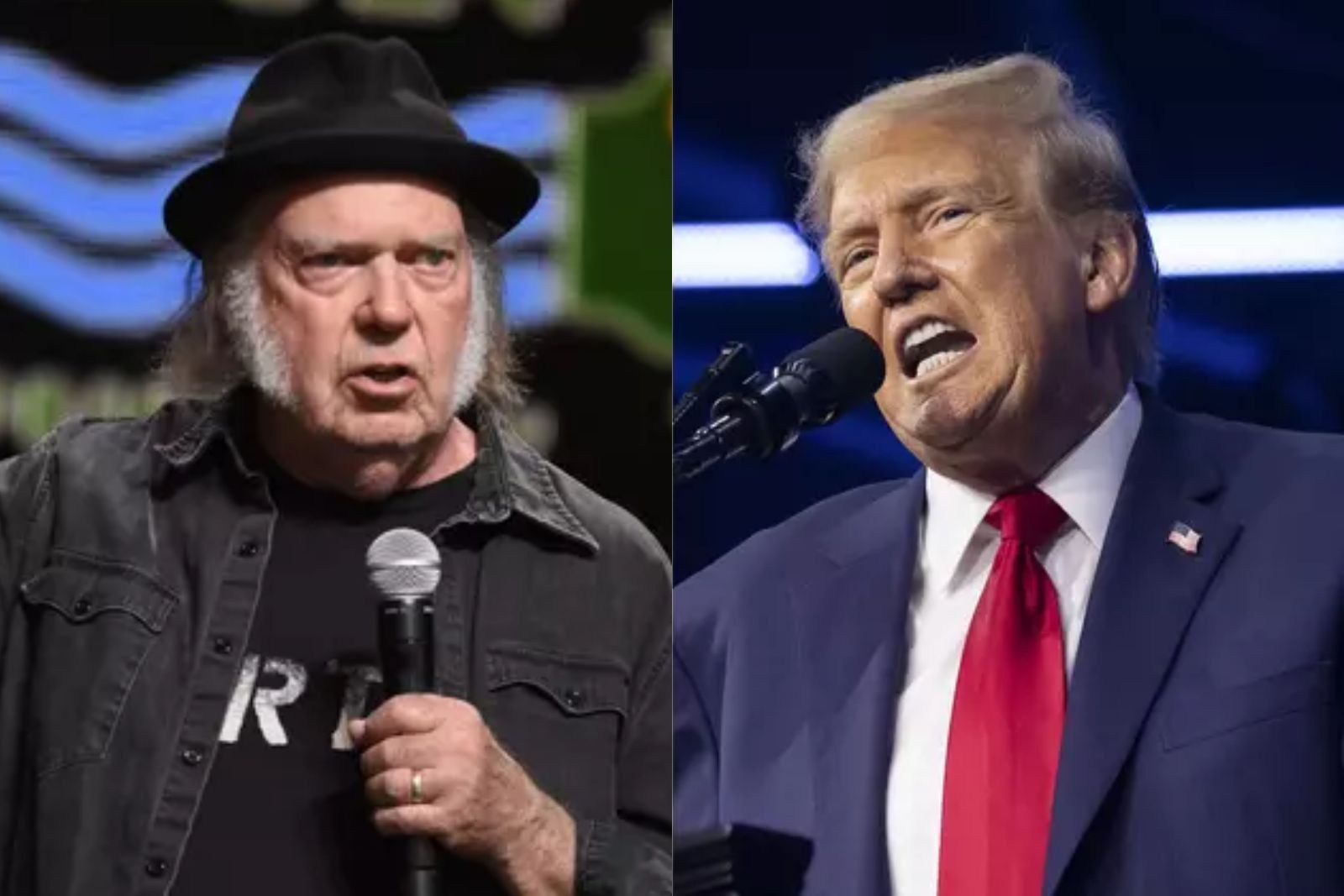 Neil Young Takes Aim at Trump: ‘I’m Not Scared of You’ | DRGNews