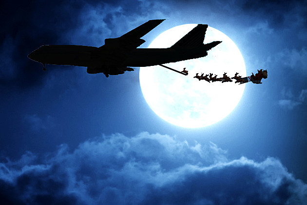 Rome Kids Meet the Pilot Who Helps Santa