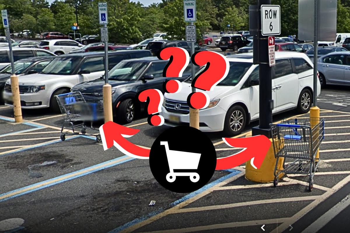 Stop Leaving Carts All Over Out Front Of Walmart In Mays Landing