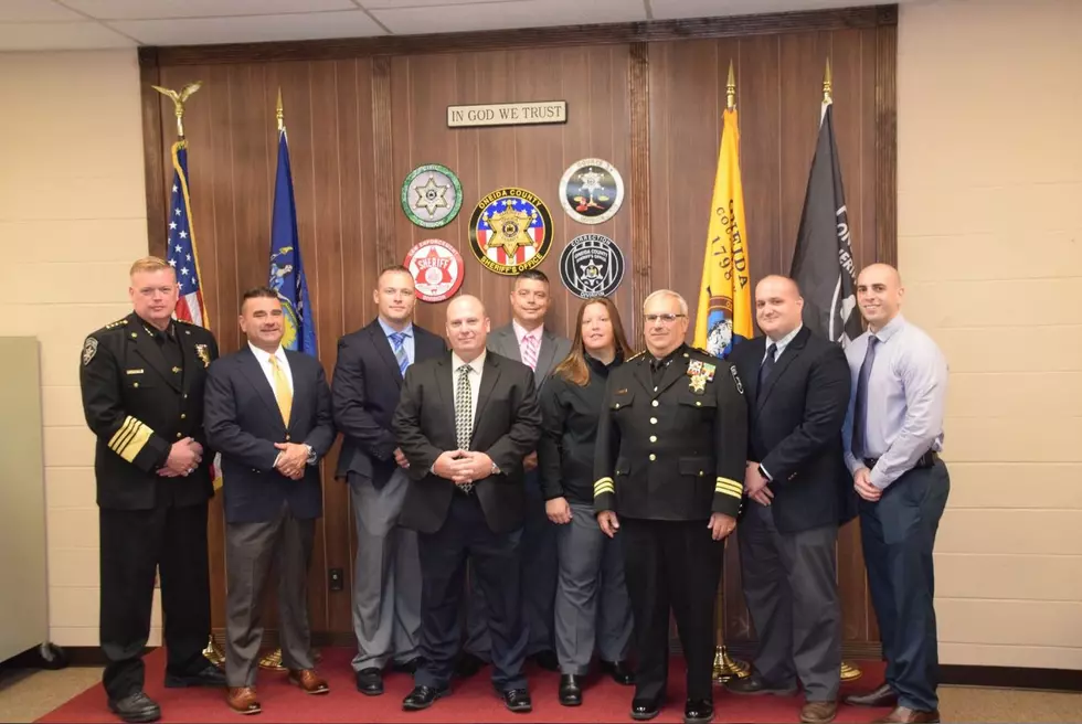 Oneida County Sheriffs Office Holds Swearing In Ceremony