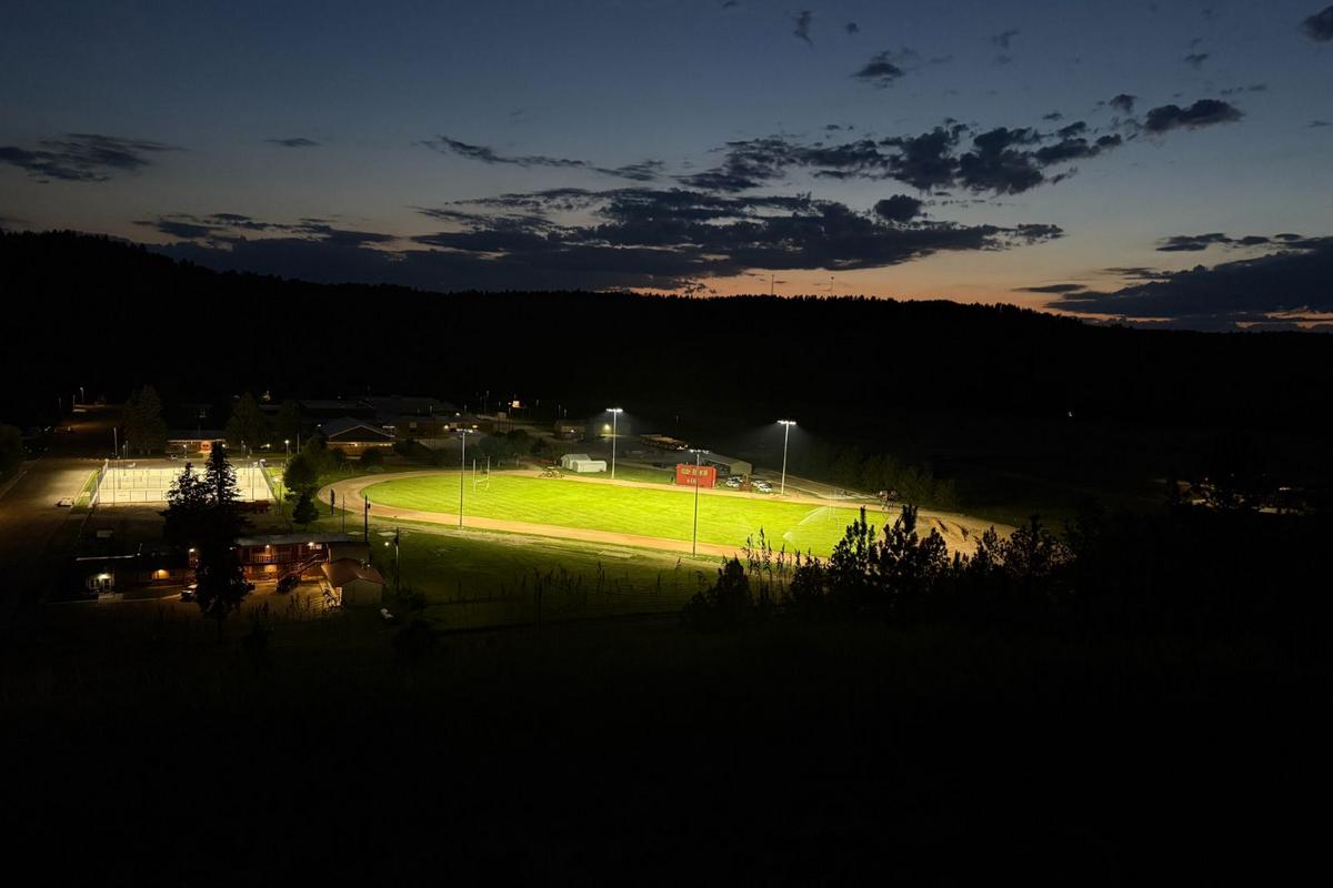 Hulett's First Home Football Game With Lights Is Thursday