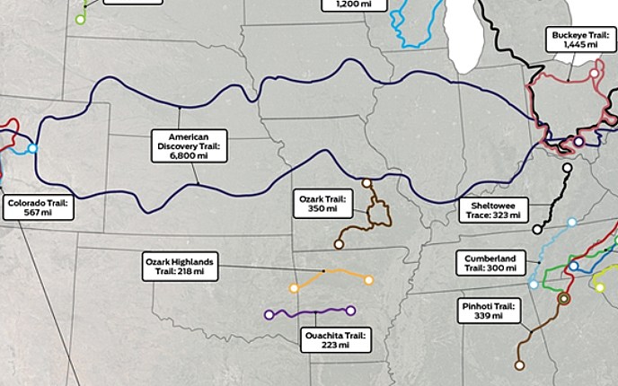 Missouri Hiker on Ozark Trail Shares Video of Wild Elk Herd