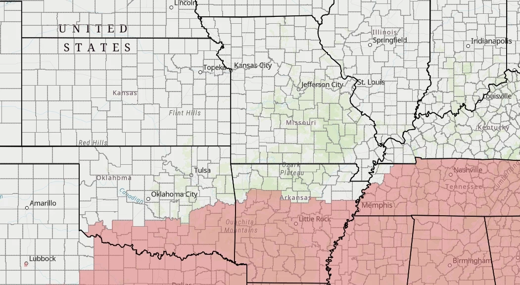 New Map Shows Dangerous Fire Ants Right Across Missouri's Border
