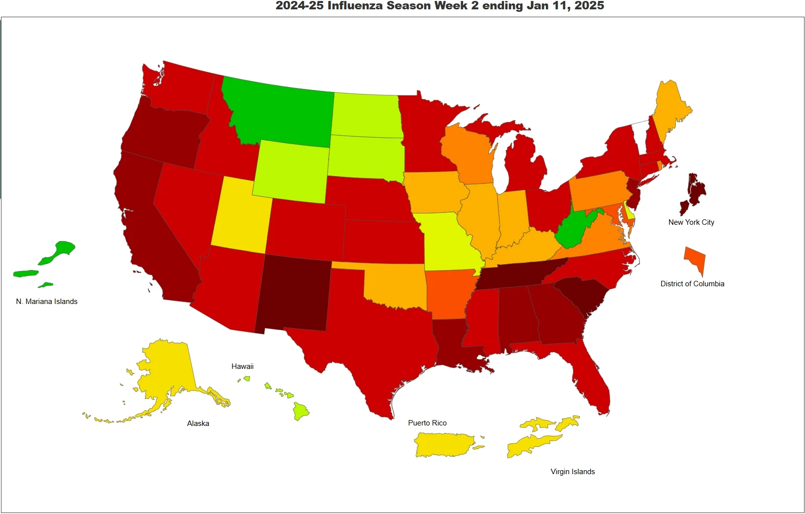 Flu and Sickness Spreading Like Wildfire Everywhere But Missouri
