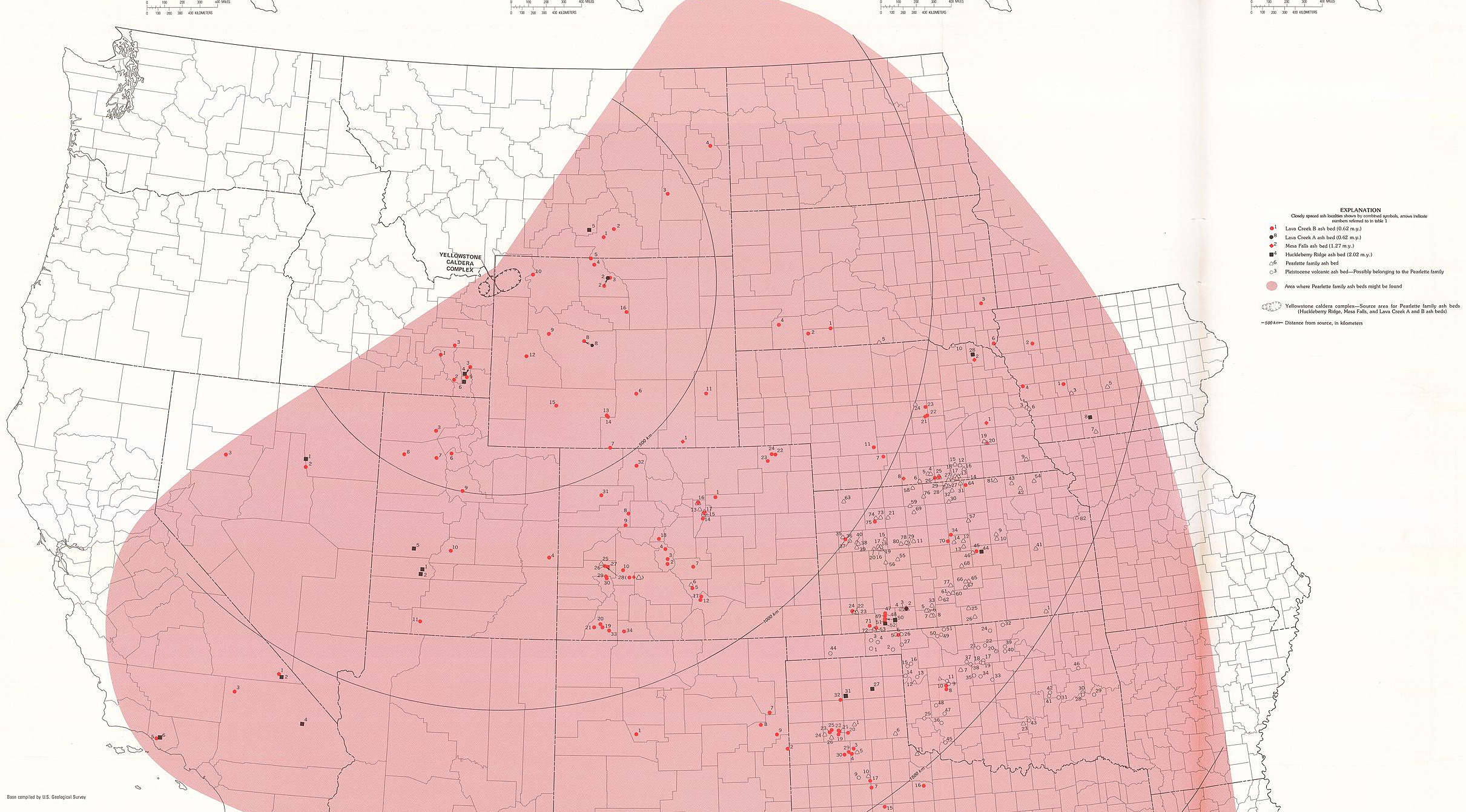 Yellowstone Eruptions So Massive They Blanketed Missouri with Ash