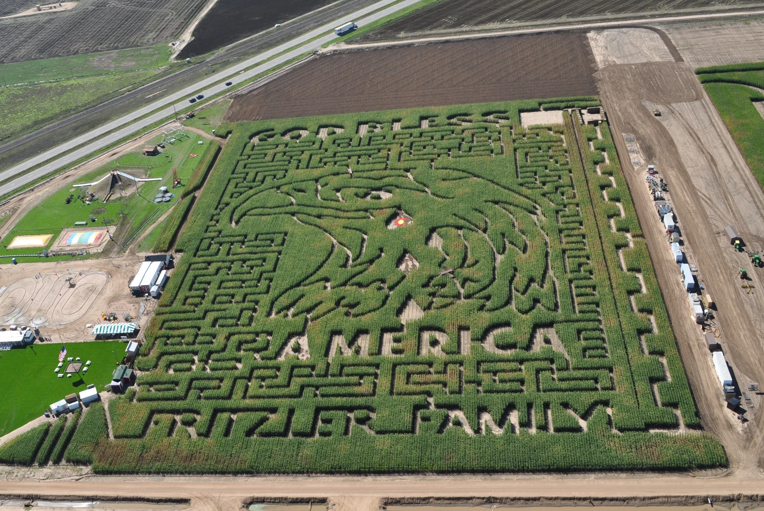 Fritzler's Corn Maze Unveils Design For 2014