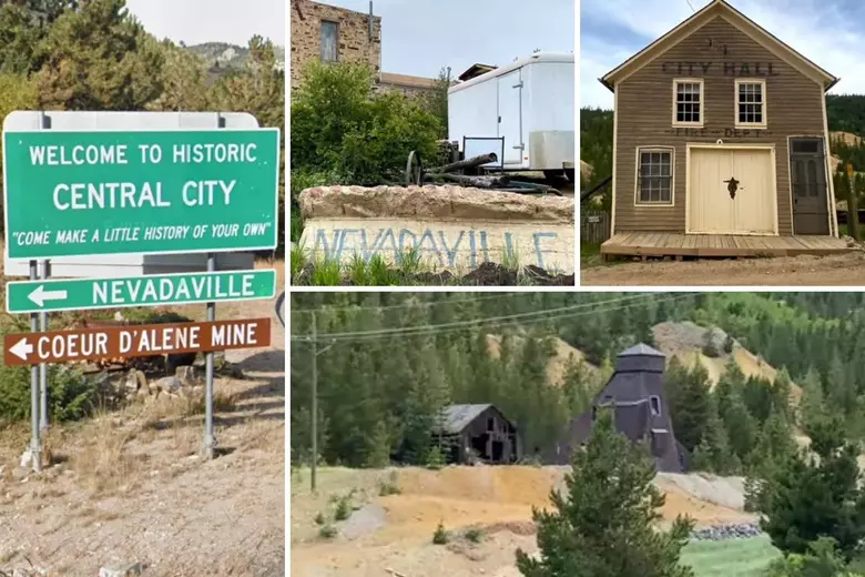 Map Of Ghost Towns In Colorado