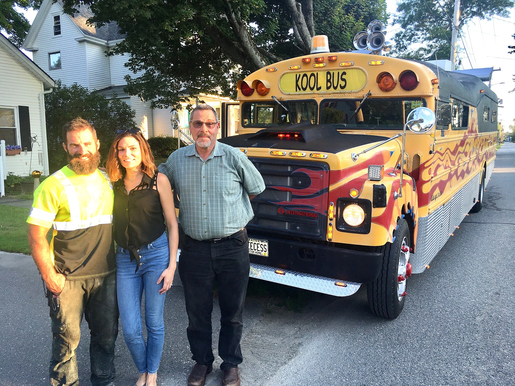 Local Father-In-Law Gives Son A "Kool Bus" For His 39th BDay