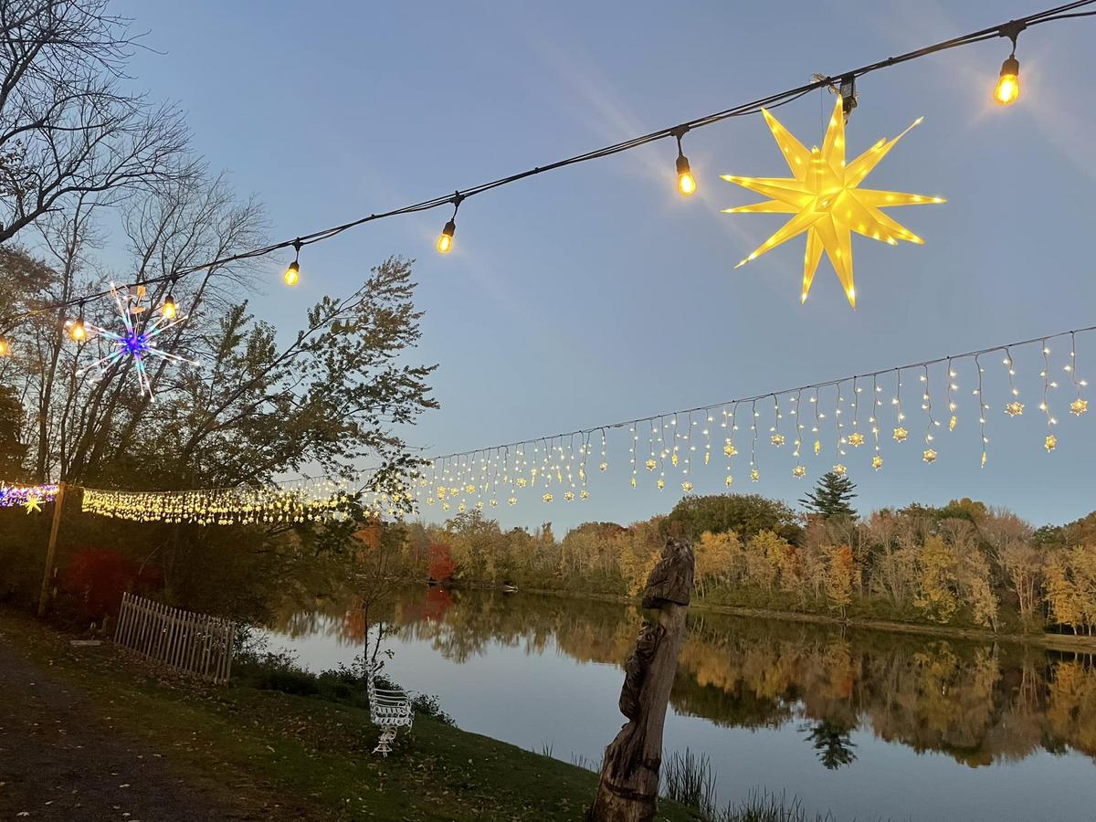 Preparations Begin To Light Up Popular Stillwater River Walk