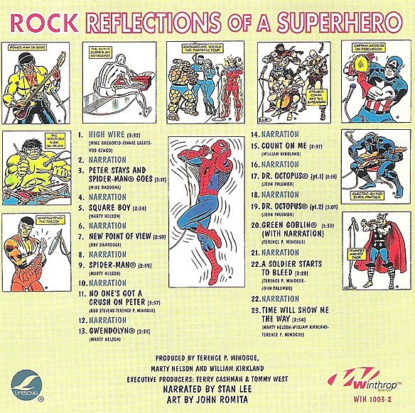 Rock Reflections of a Super-Hero: The Spider-Man Rock Opera [Music]