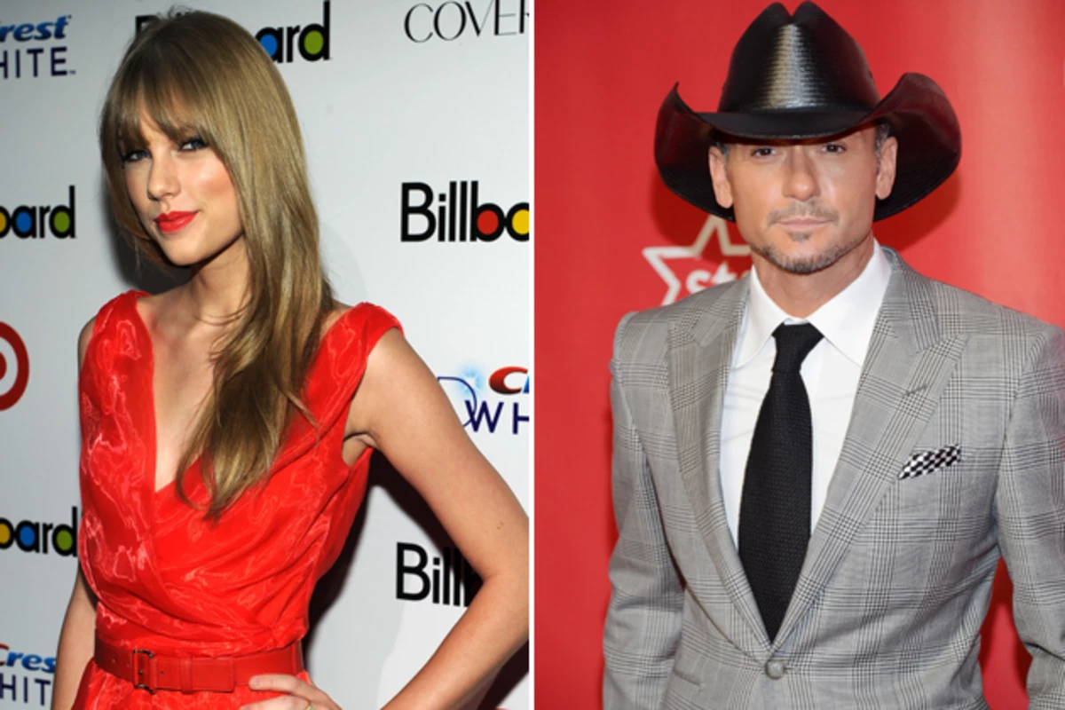 Taylor Swift, Tim McGraw Win Big at 2014 People's Choice Awards Taylor Swift, Tim McGraw Win Big at 2014 People's Choice Awards
