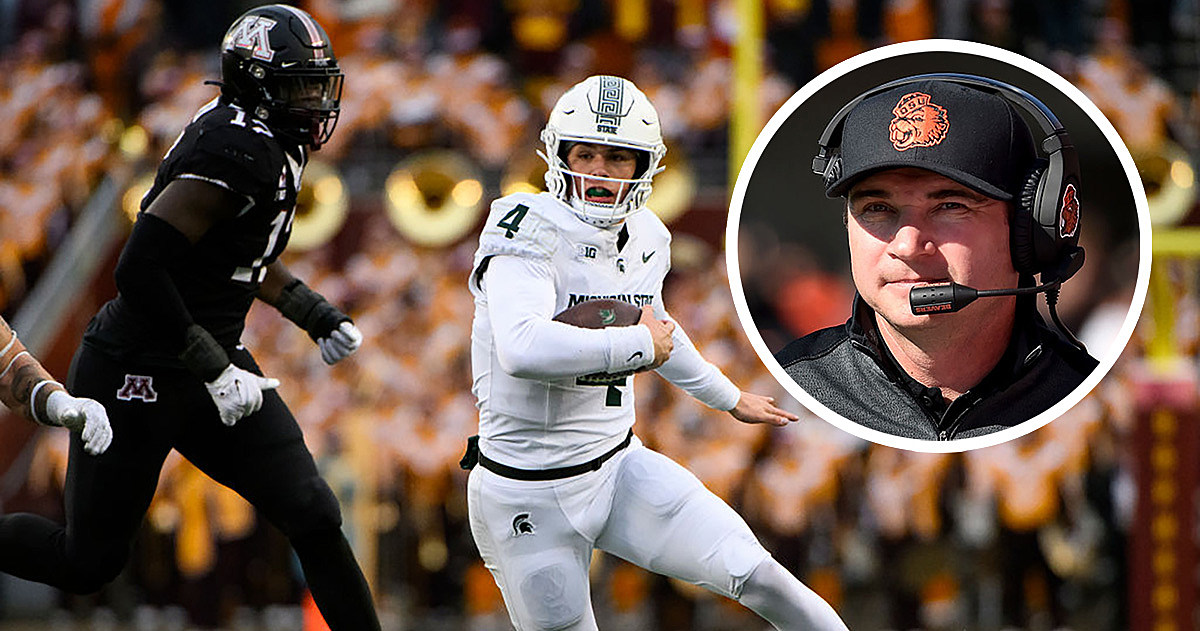 Sam Leavitt Leaving MSU Because He Hates New Coach Jonathan Smith