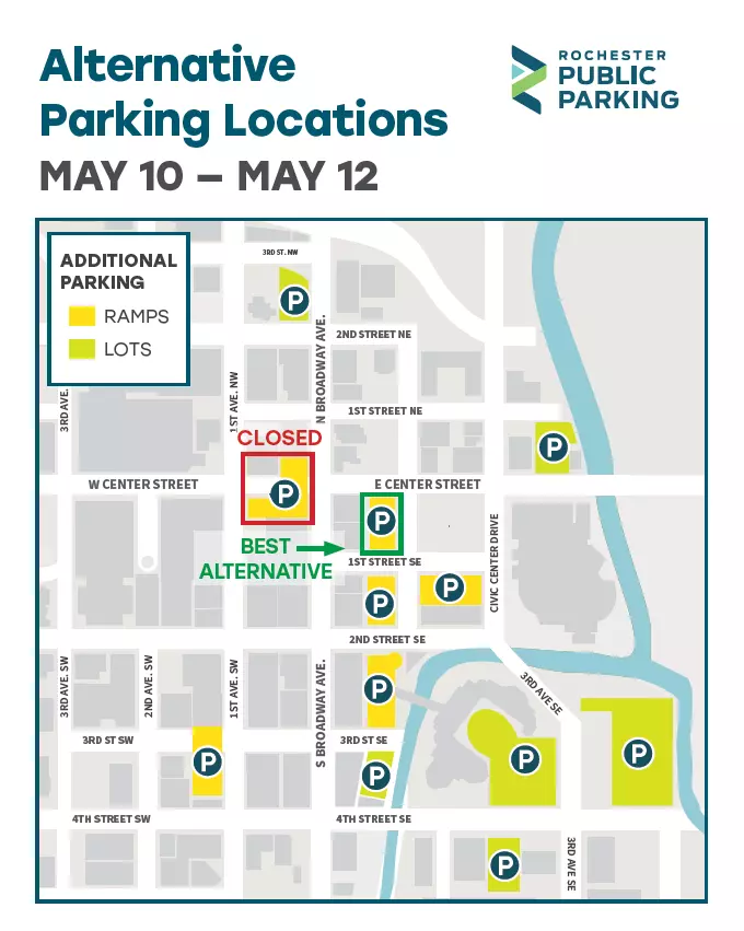 (UPDATE) Closure of Rochester Parking Ramp Postponed