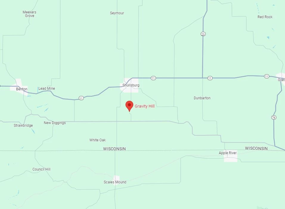 Shullsburg, WI Boasts a Gravity-Defying Road