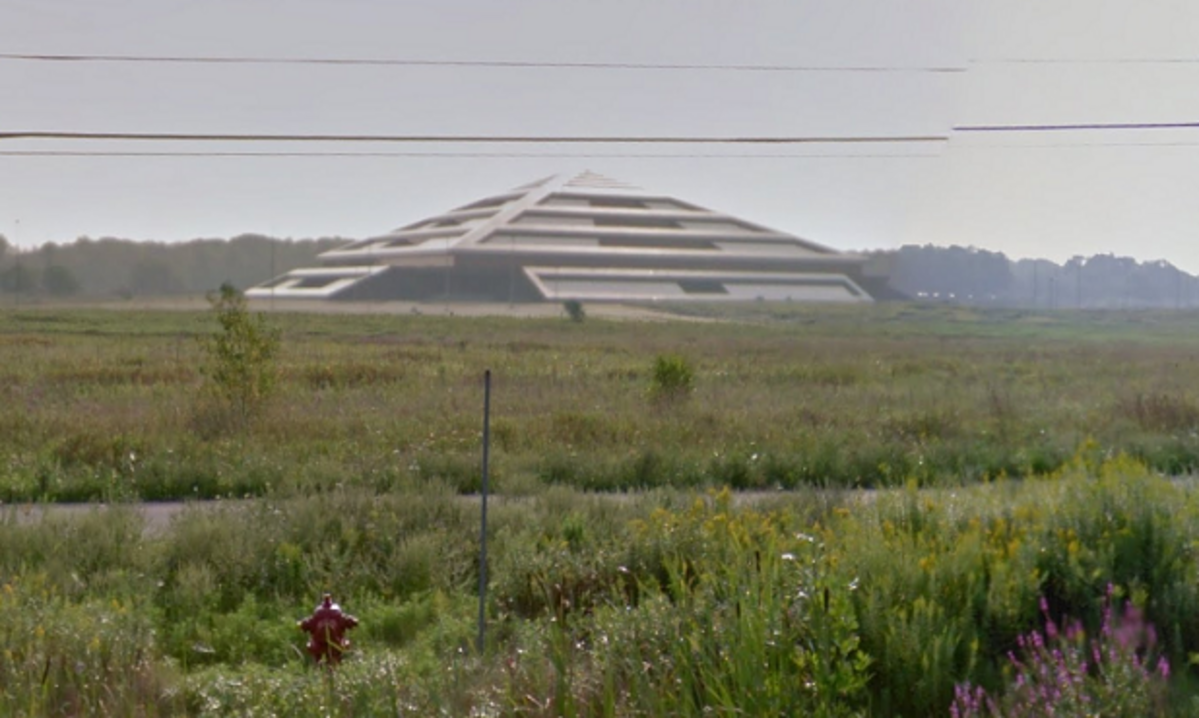 ABANDONED MICHIGAN UPDATE: Steelcase Pyramid Building Near Grand Rapids
