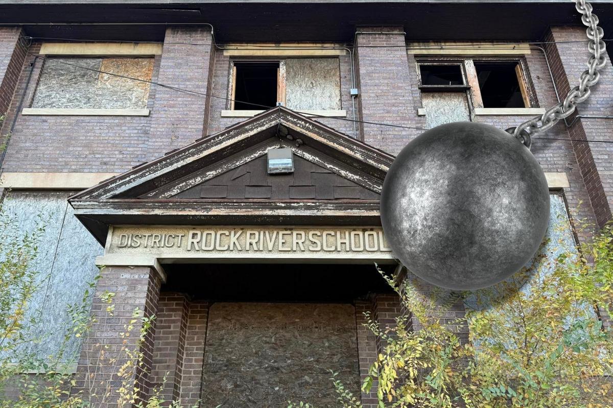 Rock River Elementary School in Rockford Set for Demolition