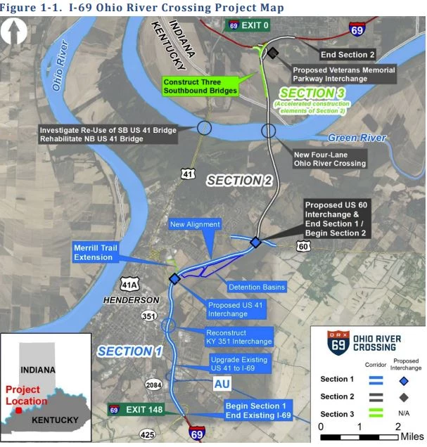 I 69 Section 5 Map