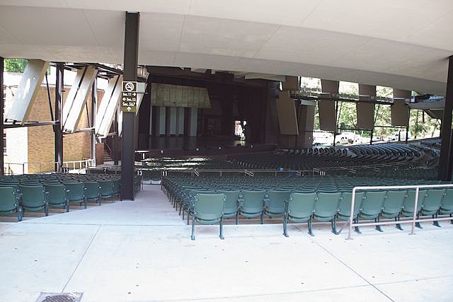 Q-Ruption Seating Chart With Photos of The View From Each Section at SPAC