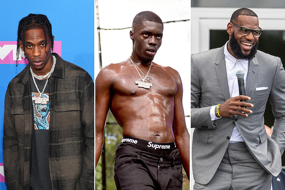 Travis Scott & Sheck Wes Perform at LeBron's Wedding Anniversary - XXL Travis Scott & Sheck Wes Perform at LeBron's Wedding Anniversary - XXL