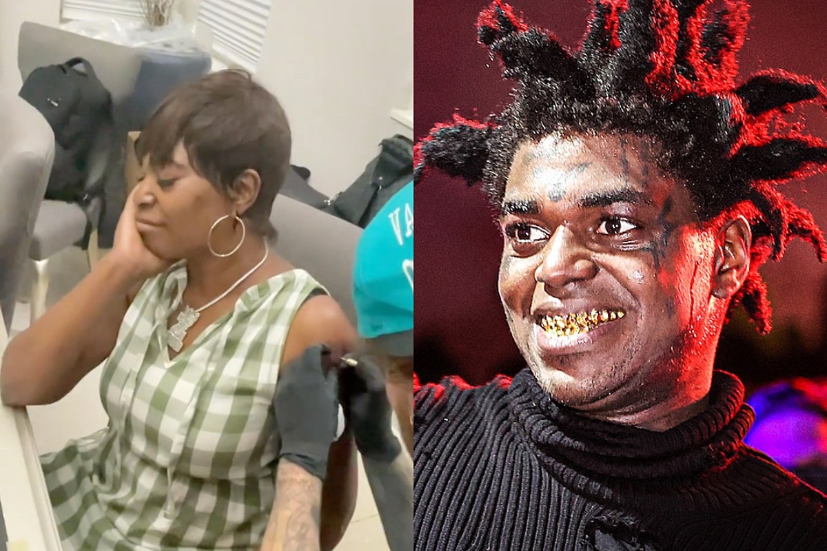 Kodak Black’s Mom Gets a Sniper Gang Tattoo - Watch - XXL
