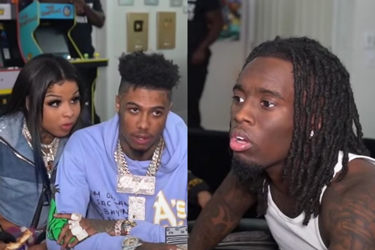 Blueface Reaction to Chrisean Rock on Kai Cenat Stream Goes Viral