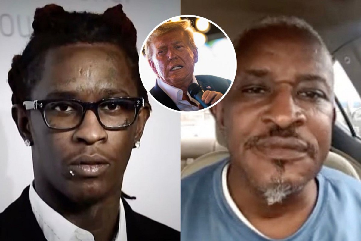 Young Thug's Dad Wonders Why Thug Is in Jail While Trump Is Free