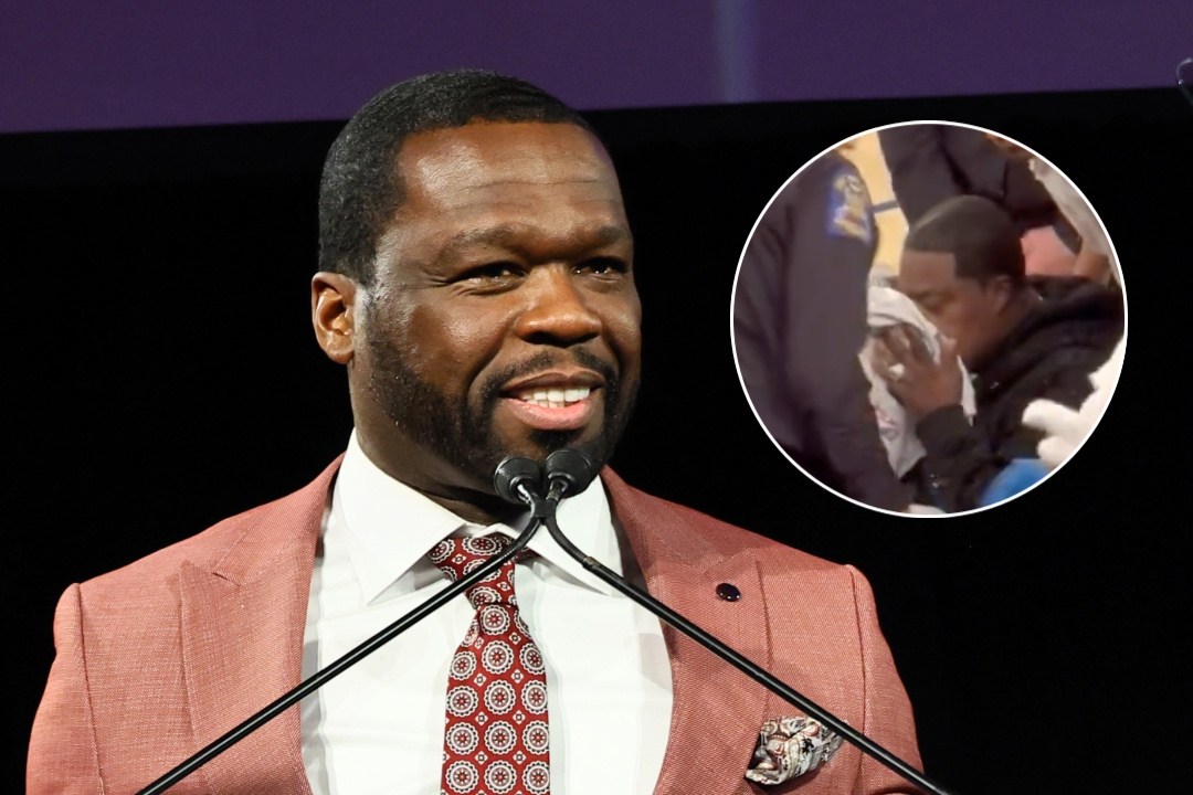 50 Cent Doesn’t Hold Back as Tracy Morgan Throws Up at NBA Game | 97.7 ...