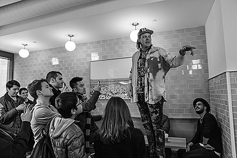 Win Butler came to NYC to play the NBA celebrity game, DJ twice, serve ...