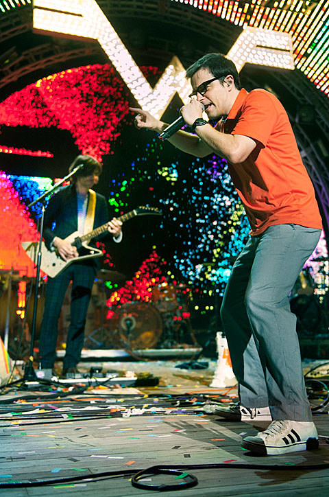 Weezer & the Flaming Lips shared the stage again @ Jones Beach (pics ...